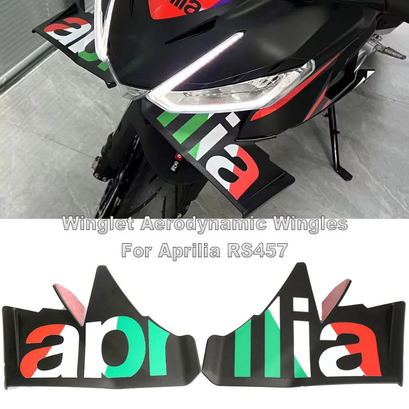 New Motorcycle 4 colors Winglet Aerodynamic Wing Kit Spoiler ...