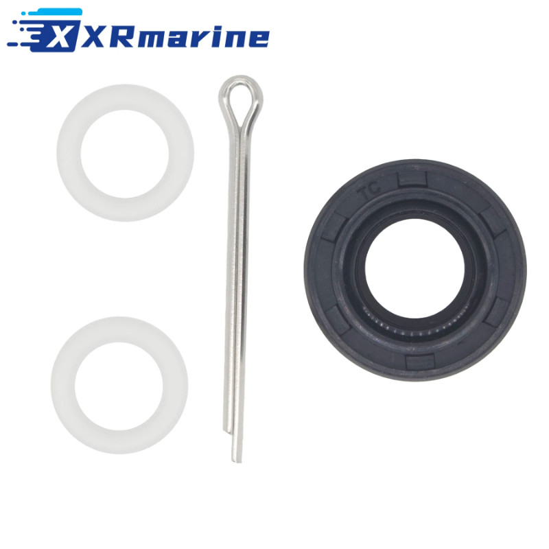 Lower Unit Seal Kit with Prop Shaft Oil Seal O-Ring Gasket for Honda ...