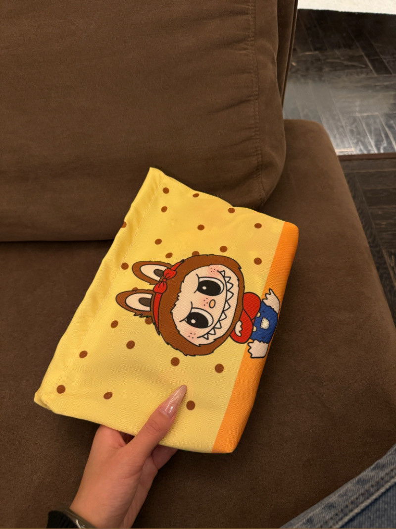 Cartoon labubu Girl Heart Hand Storage Special Bag labubu Cute ...