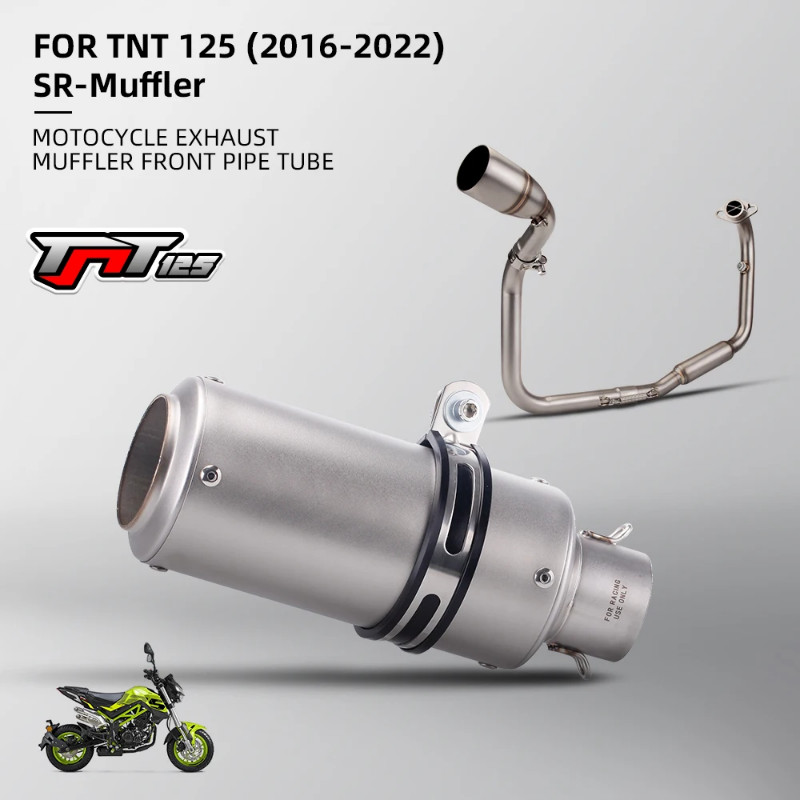 Slip-on Exhaust Full System Motorcycle Escape Front Link Pipe with ...