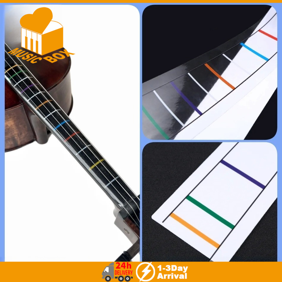 4/4 Violin Fingerboard Sticker Chart Fretboard Note Tape Finger Guide ...