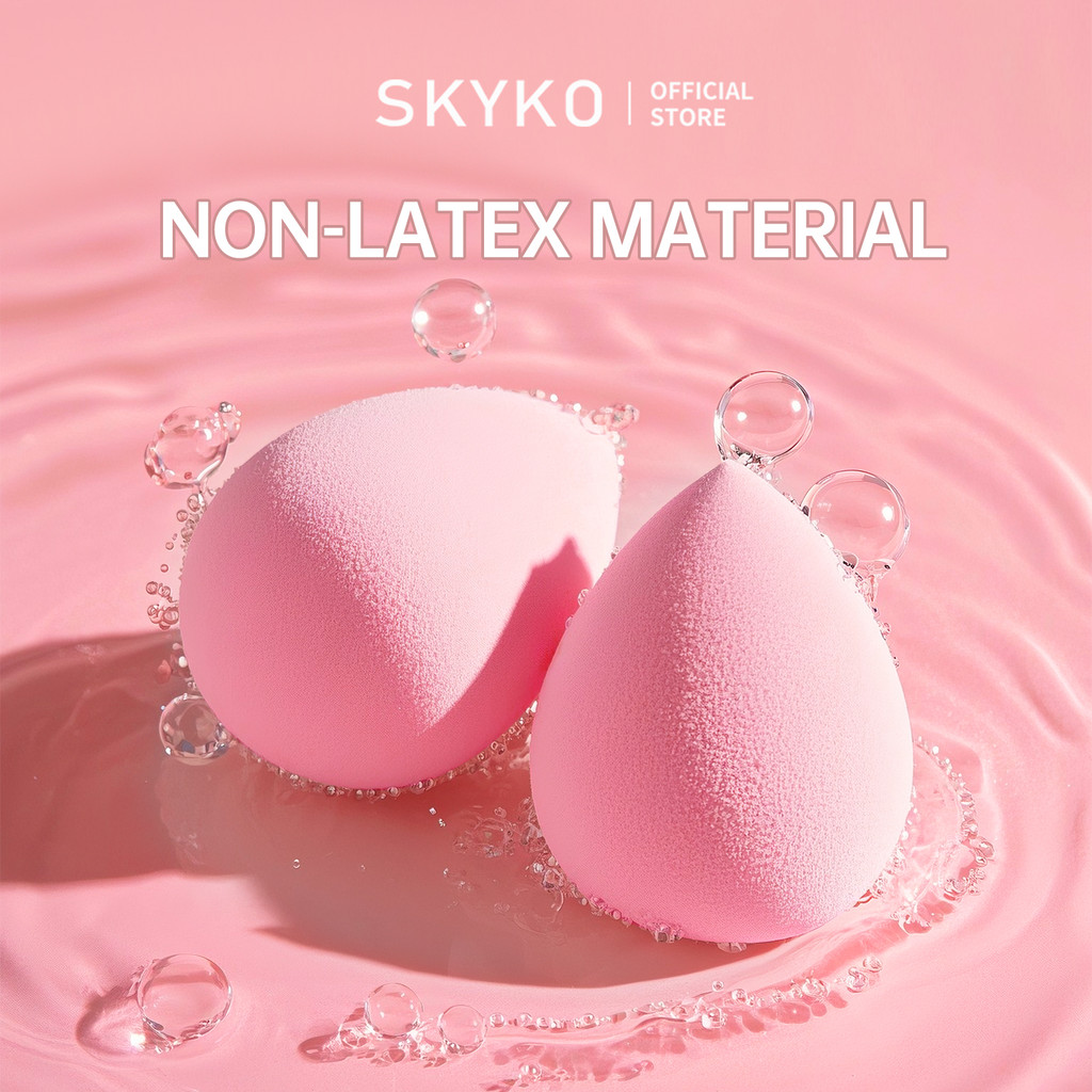 SKYKO Makeup Sponge Dual Use Wet & Dry | Shopee Malaysia