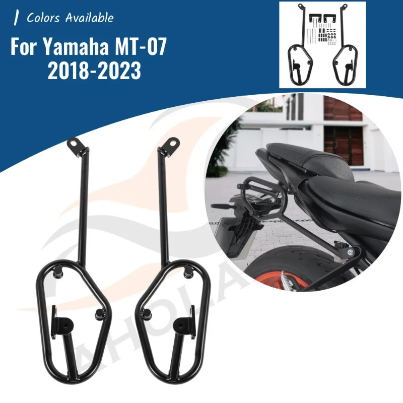 Motorcycle Saddle Bag Stays Saddlebag Support Kit Side Box Mount ...