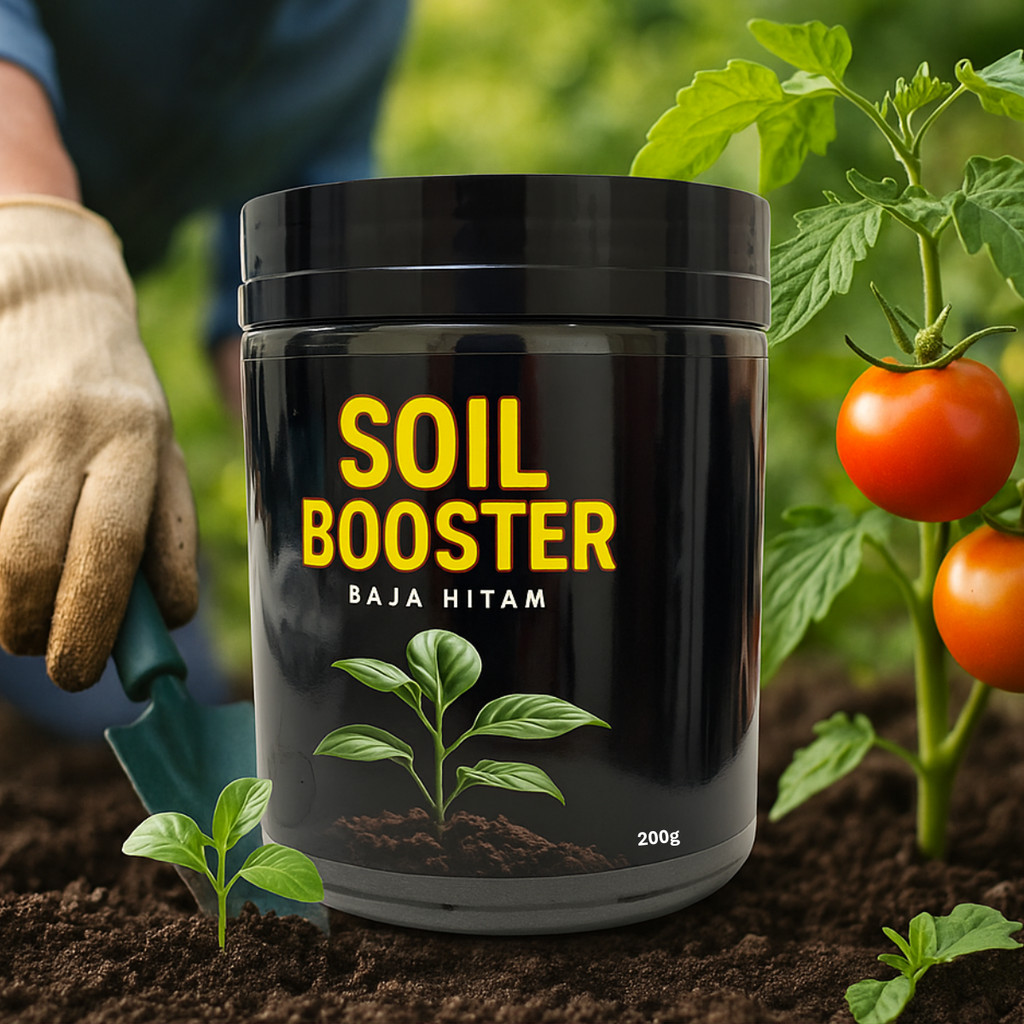[200G] SOIL BOOSTER | BAJA HITAM | SOIL ACTIVATOR | BAJA VIRAL | SESUAI UNTUK SEMUA JENIS TANAH ...