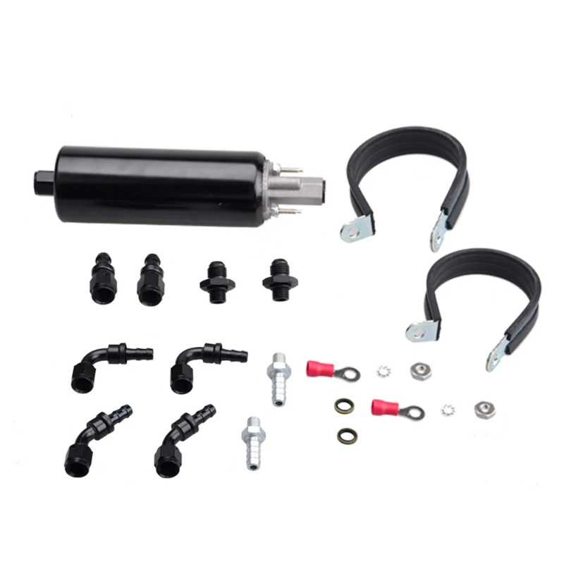 Universal High Flow 255LPH Fuel Pump Kit GSL392 Pressure External ...
