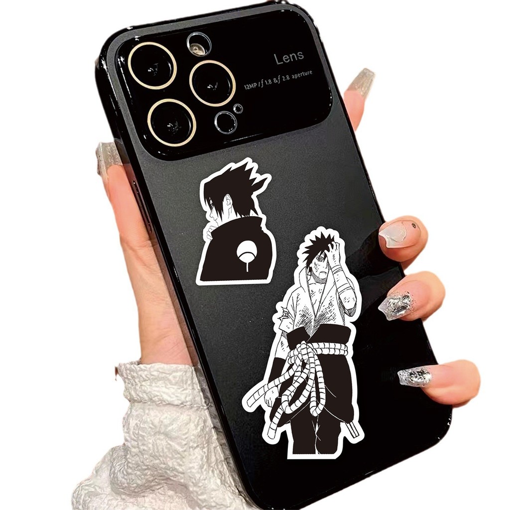 70Pcs Sasuke Uchiha Sticker Pack - Naruto Anime Decals for Laptops ...