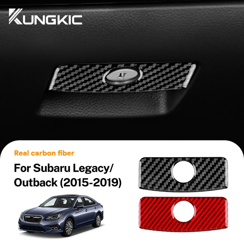 Real Soft Carbon Fiber Sticker For Subaru Legacy Outback 2015 2016 2017 ...