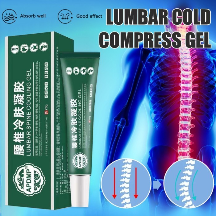 Lumbar Cooling Gel for Back & Joint Pain Relief - Soothing Cold Therapy ...