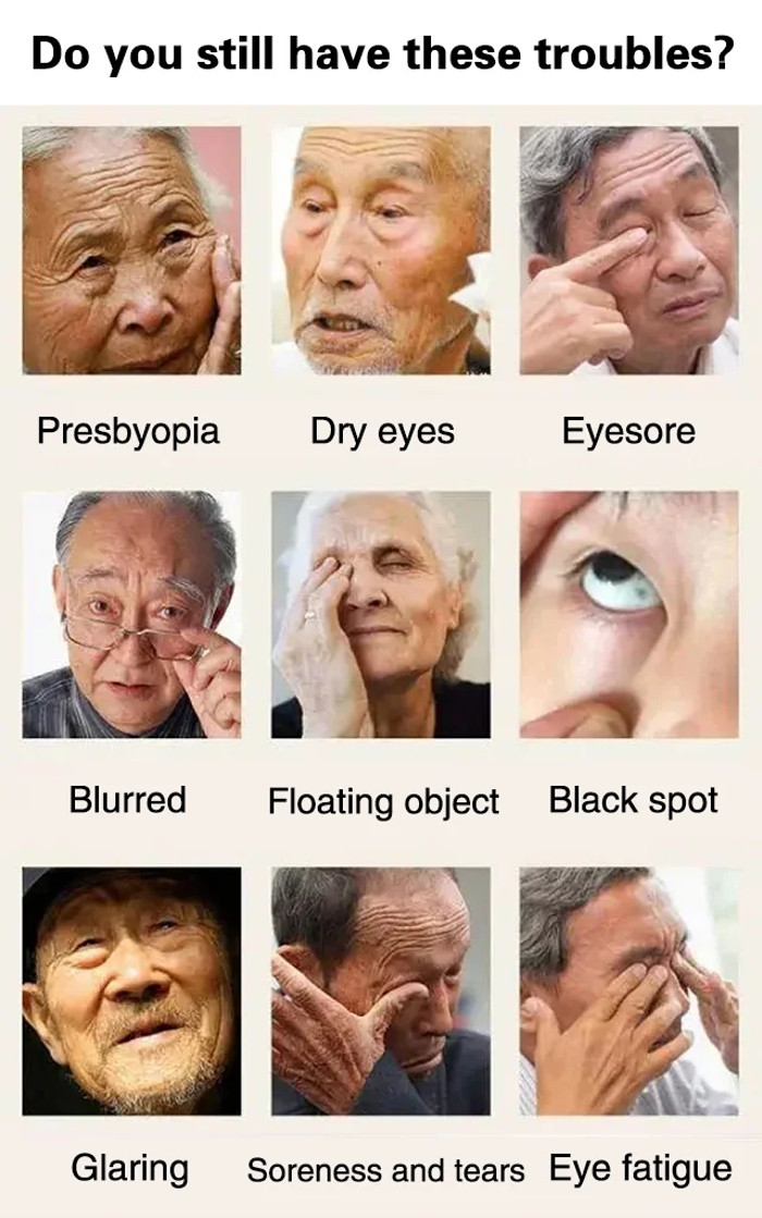 One Drop is Good 】 Cataract Brightening Astigmatism Improving Vision ...