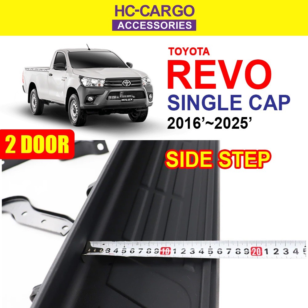Toyota Hilux Revo GUN125 2016 - 2025 Model Single Cab Side Step Ori ...