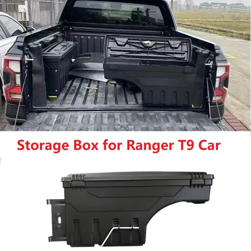 Truck Bed Storage Box Case Tool Box For ford Ranger T9 Wildtrak Limied ...