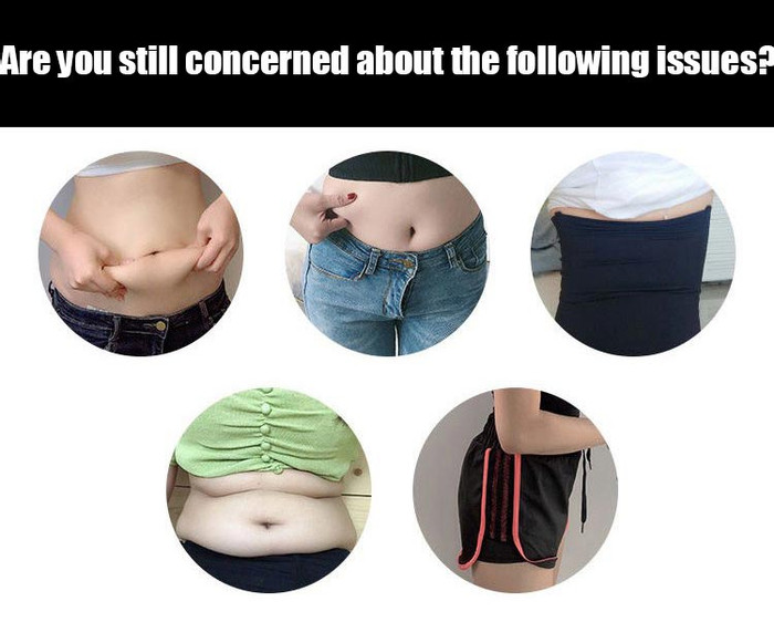 Belly Band Small Waist Girdle Shape Fashion Curve Enhance the Bust Line ...