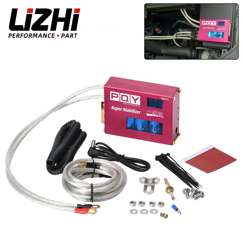 Universal Power Engine Chip Turbo Voltage Boost Regulator ECU Ignition ...