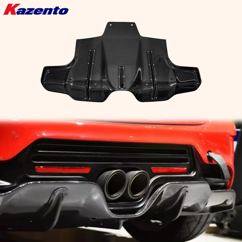 For Mini Cooper S JCW F56 Carbon AD Style Rear Bumper Under Diffuser ...