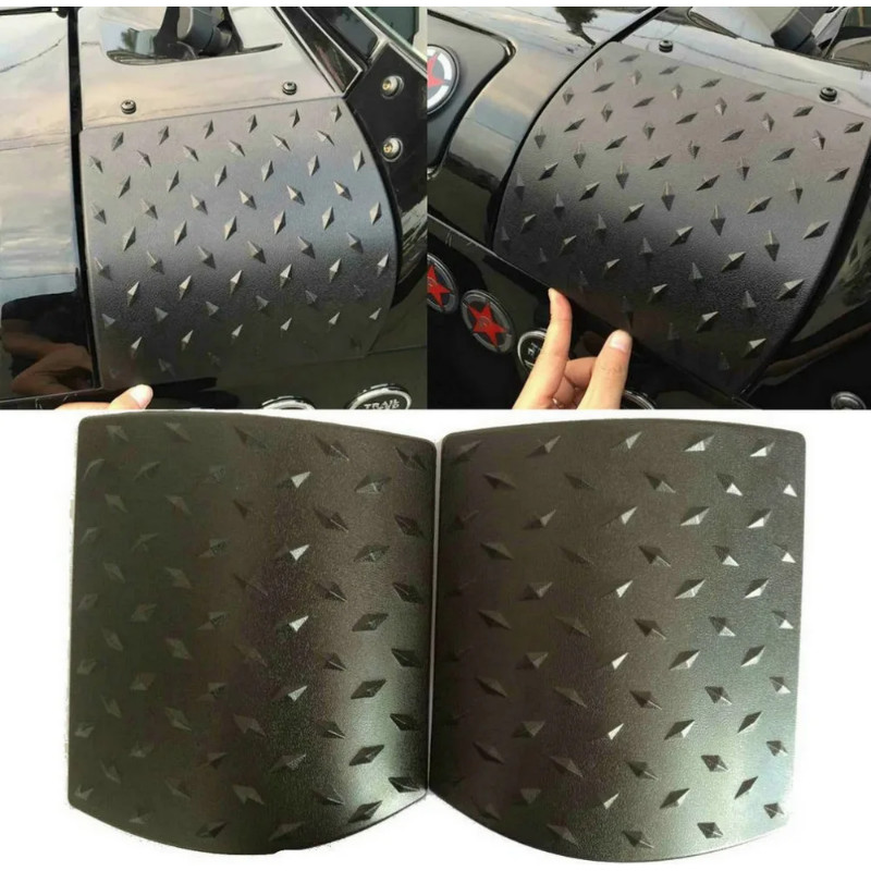 Cowl Body Armor Powder Coated Finish Outer Cowling Cover for Jeep ...