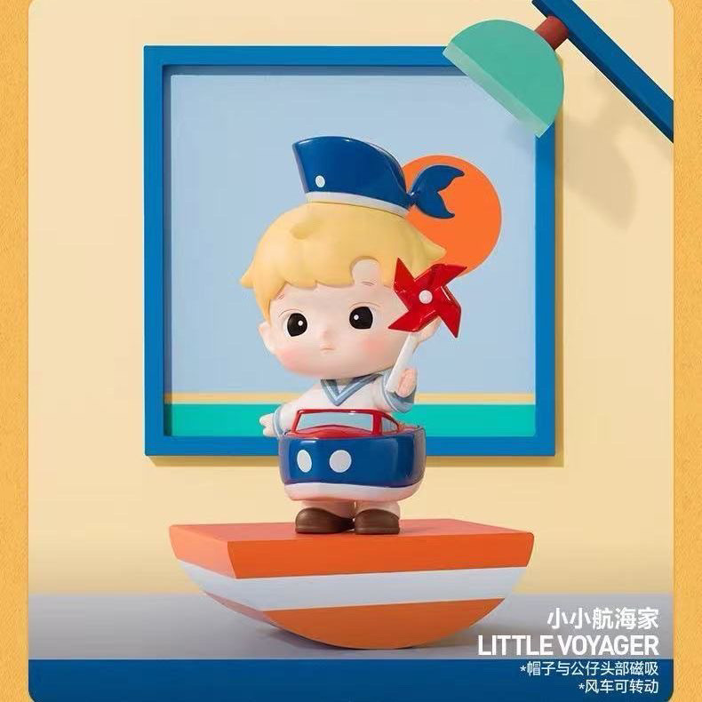 POPMART HACIPUPU Rolling Time machine Series Blind Box Cute Figures pop ...