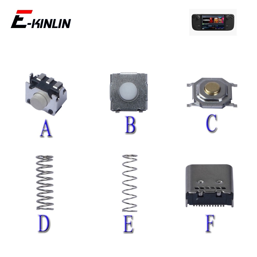 L1 R1 Micro Switch L4 L5 Buttons USB Port Type-C Jack Charging Socket ...