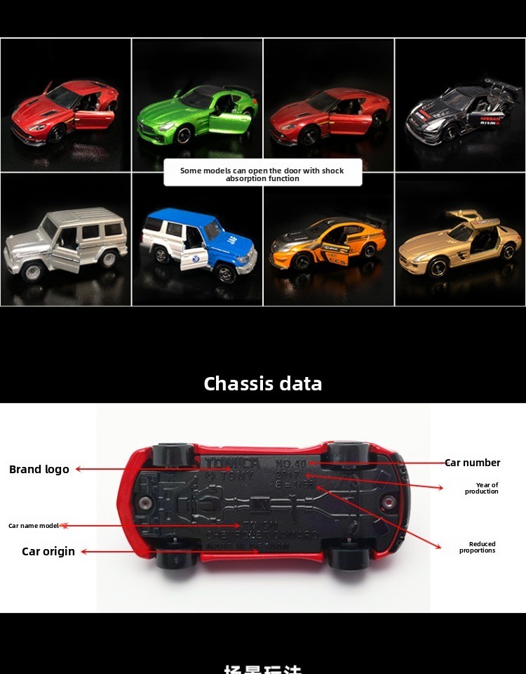 Tomica Red & White Box 1:64 Diecast Mini Truck Container Series ...