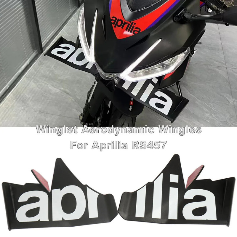 Motorcycle Spoiler Accessories Side Wing Aerodynamic Front Lip Kit For ...