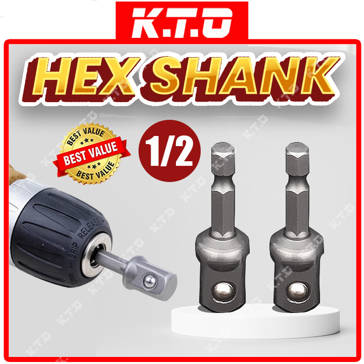 1pcs 70mm 1/2“ Hex Shank Drill Bit Socket Adapter Driver Screwdriver ...