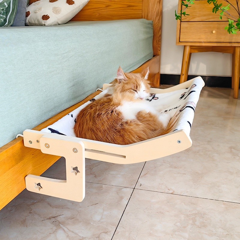Cat Hanging Bed Cat Litter Four Seasons Universal Bedside Window Side ...
