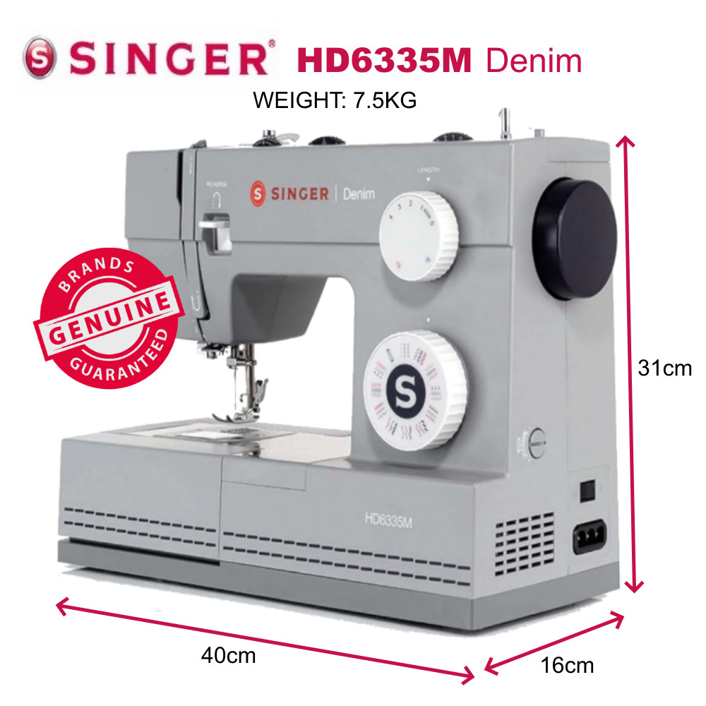 Singer HD6335M Denim Heavy Duty Sewing Machine (New Version Singer 4432 ...