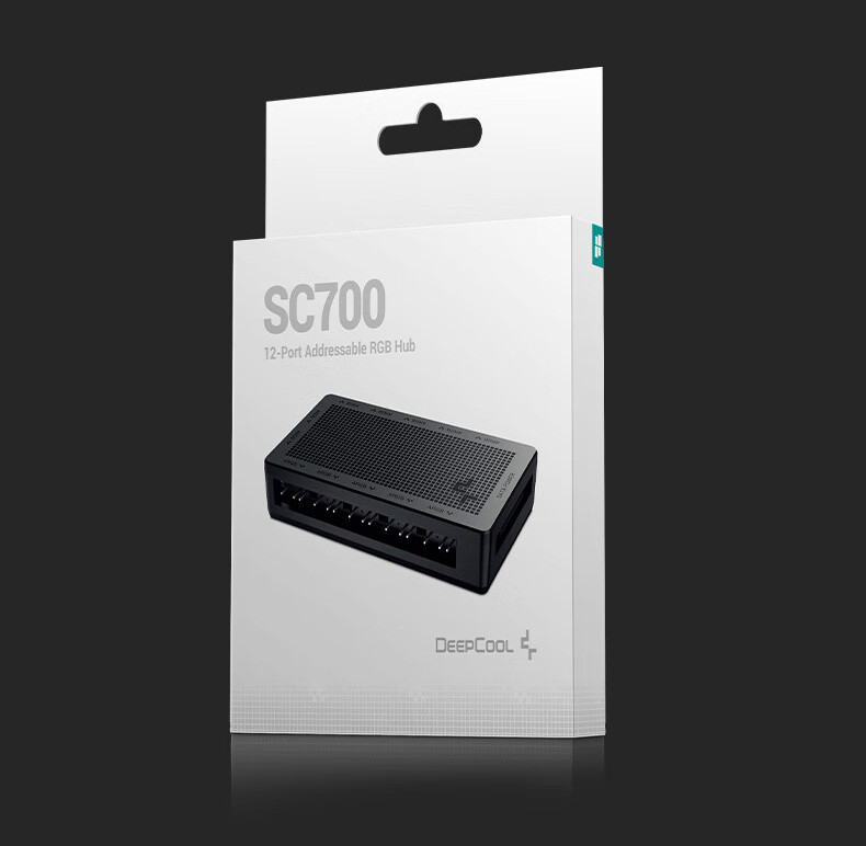 DeepCool SC790 1 to 6 PWM & ARGB Hub Magnetic Attraction 5V 3pin ARGB ...