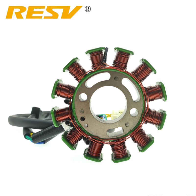RESV for GY6 125/150 Coil 12 Pole Full DC 3-Phase Magneto Stator GY6 ...