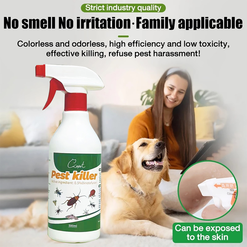500ml Household Insecticide Spray Killer Pest Control Suitable for ...