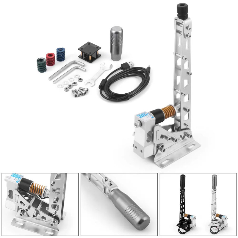 Simulated Racing Handbrake USB Sim 64bit Load Cell For Rally Adjustable ...