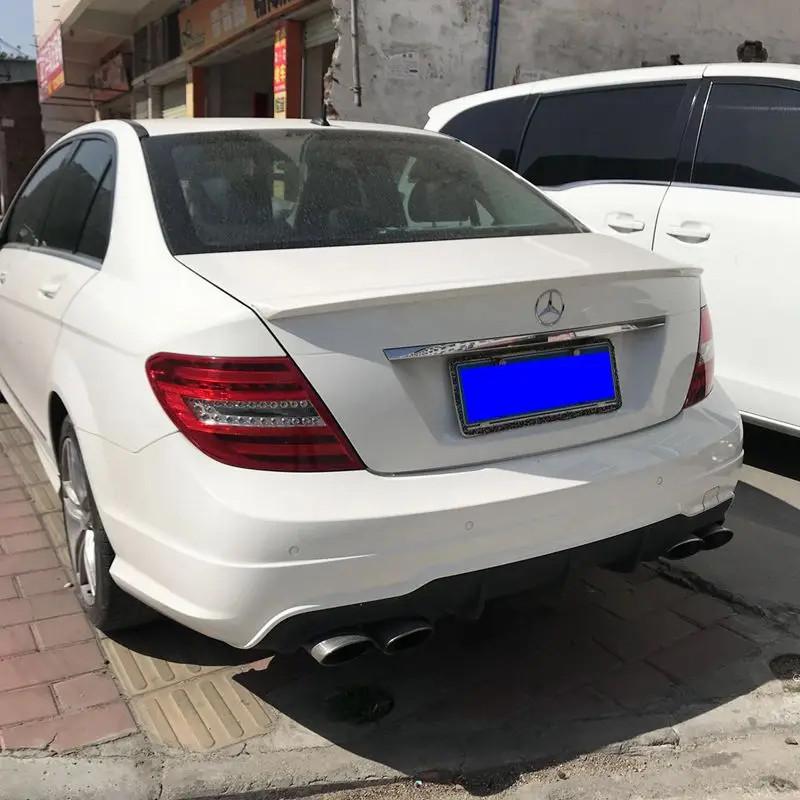 Spoiler Rear Wing For Mercedes Benz C Class W204 Sedan 2008-2014 Year ...