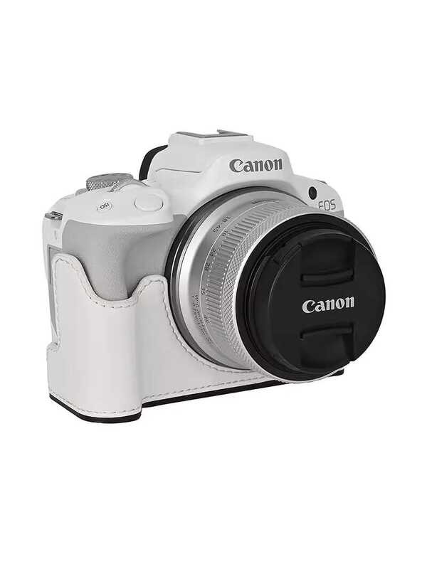 Suitable for Canon eos r50 Camera Bag Leather Case eos r50 Genuine ...