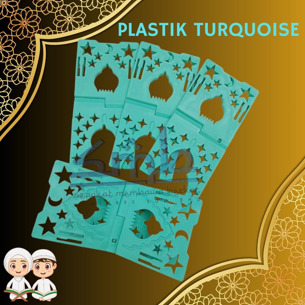 (PNA) Rehal Plastic Rehal Plastik Al-Quran / Rehal Kayu / Rehal untuk ...
