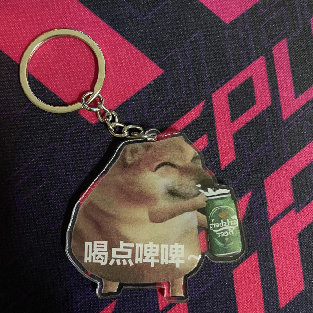 Same Style Merchandise Pendant Come Funny Root Acrylic Shiba Inu cheems ...