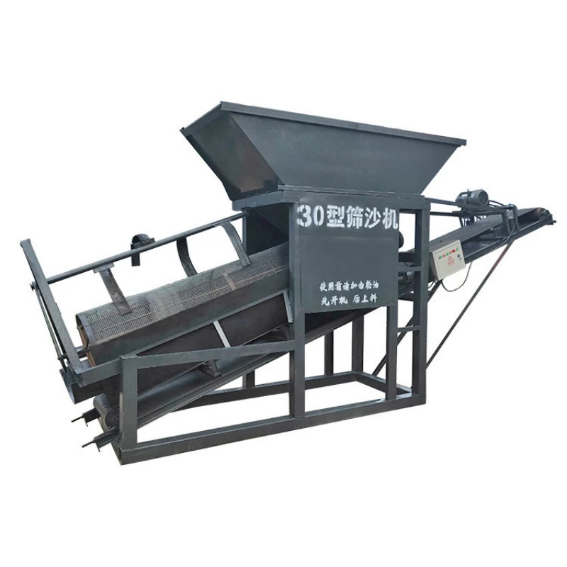 Type 20 large soil screening machine Working principle and application ...