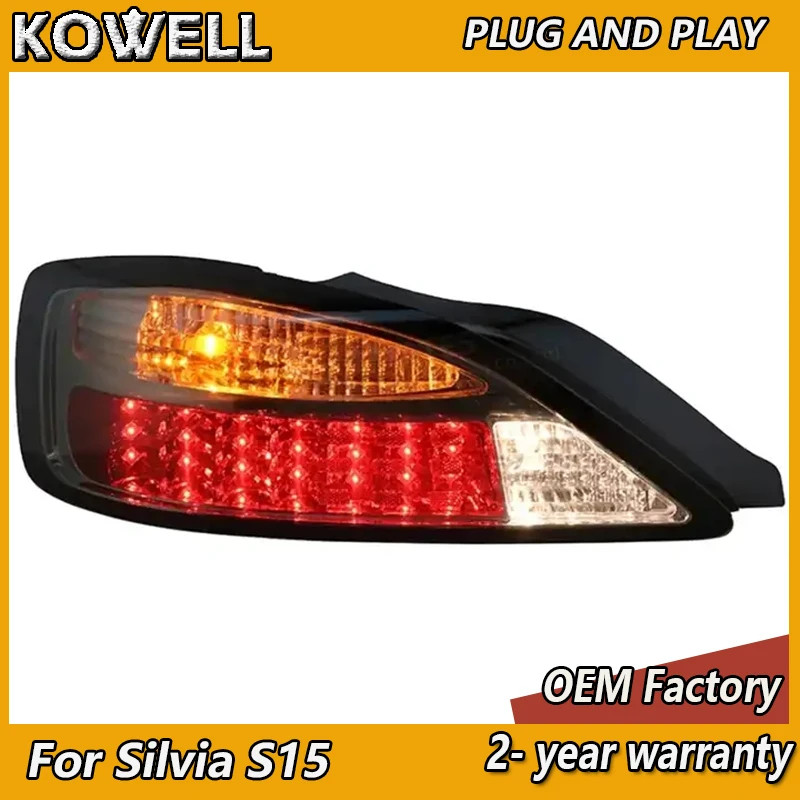 Car Styling for Nissan Silvia Tail Light 1999-2014 Silvia S15 Rear Tail ...
