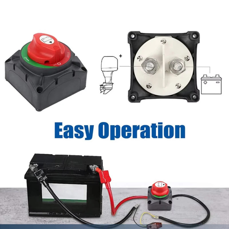 600A Heavy-duty battery switch Truck/yacht Heavy Duty On-Off Battery ...
