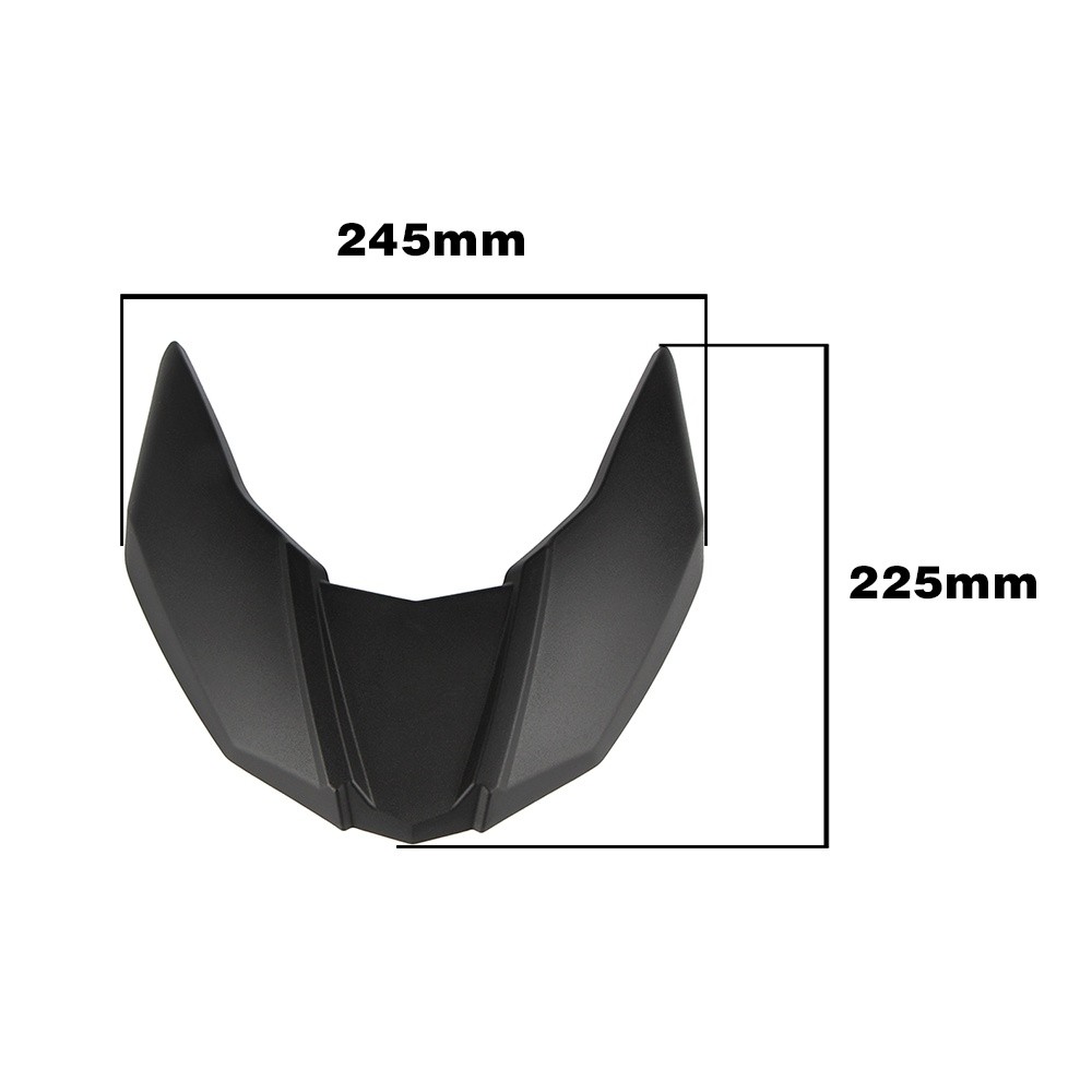 Motorcycle Beak Fairing Winglets Front Fender Beak Extension Wheel ...