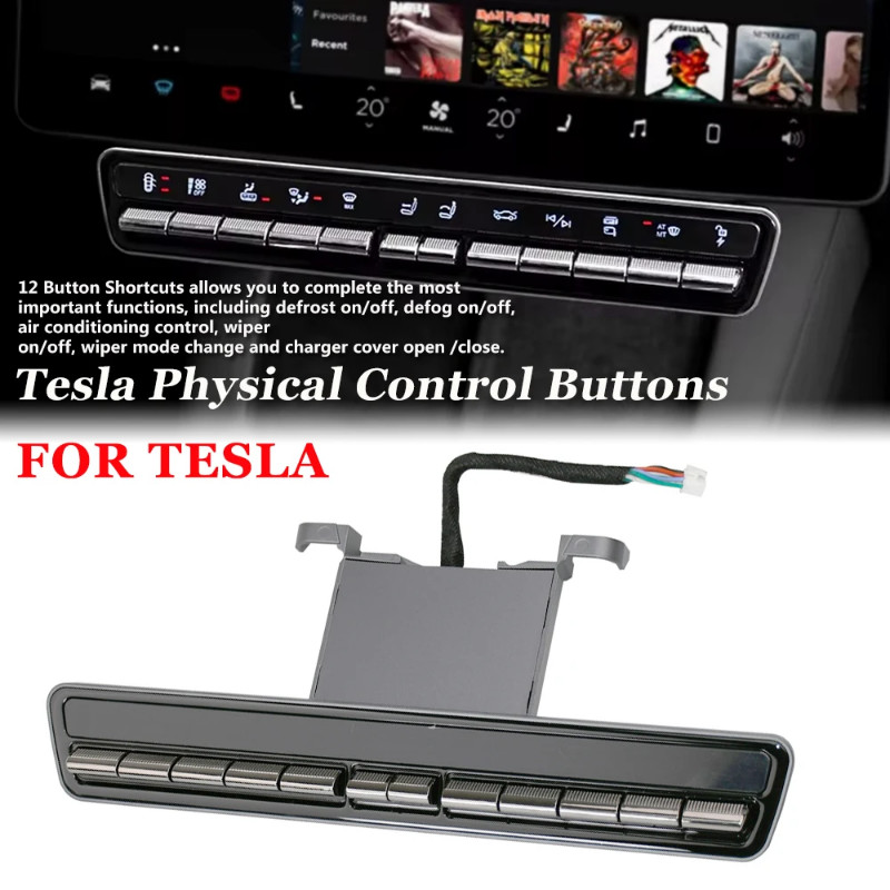 Tesla Physical Control Buttons For Tesla model 3 2016-2023 model Y 2020 ...