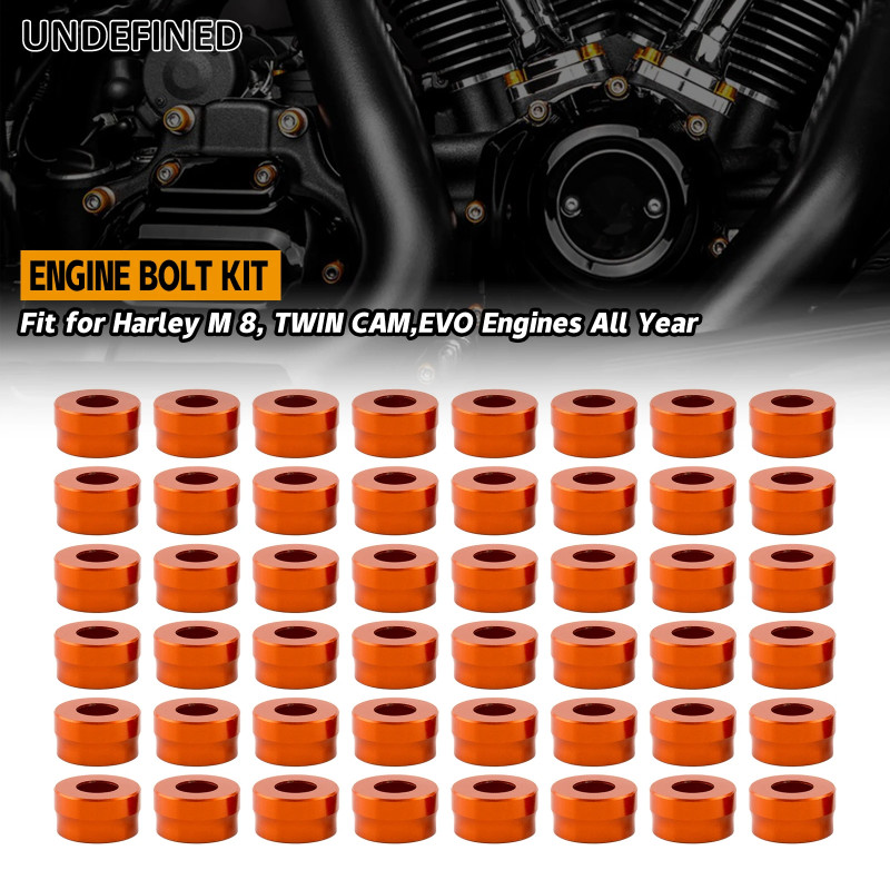 Motorcycle Engine Screw Cap&Bolt Covers For Harley M8 TWIN Sportster ...
