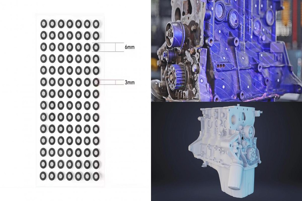 [Skystar] 3d Scan Marker 3d Scanner High Reflection Points 5pcs ...