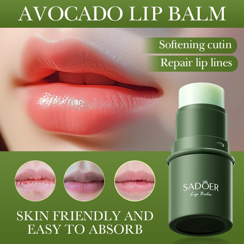ROREC SADOER Organic Avocado Moisturizing Lip Balm Anti Dry Cracking ...