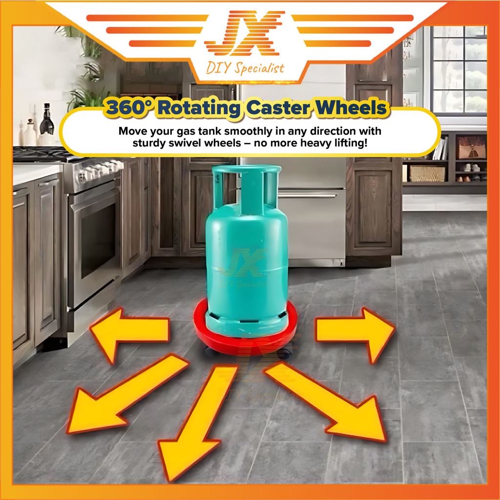 Gas Tank Trolley Heavy Duty / Gas Tank Roller Base / Gas Cylinder Tank ...