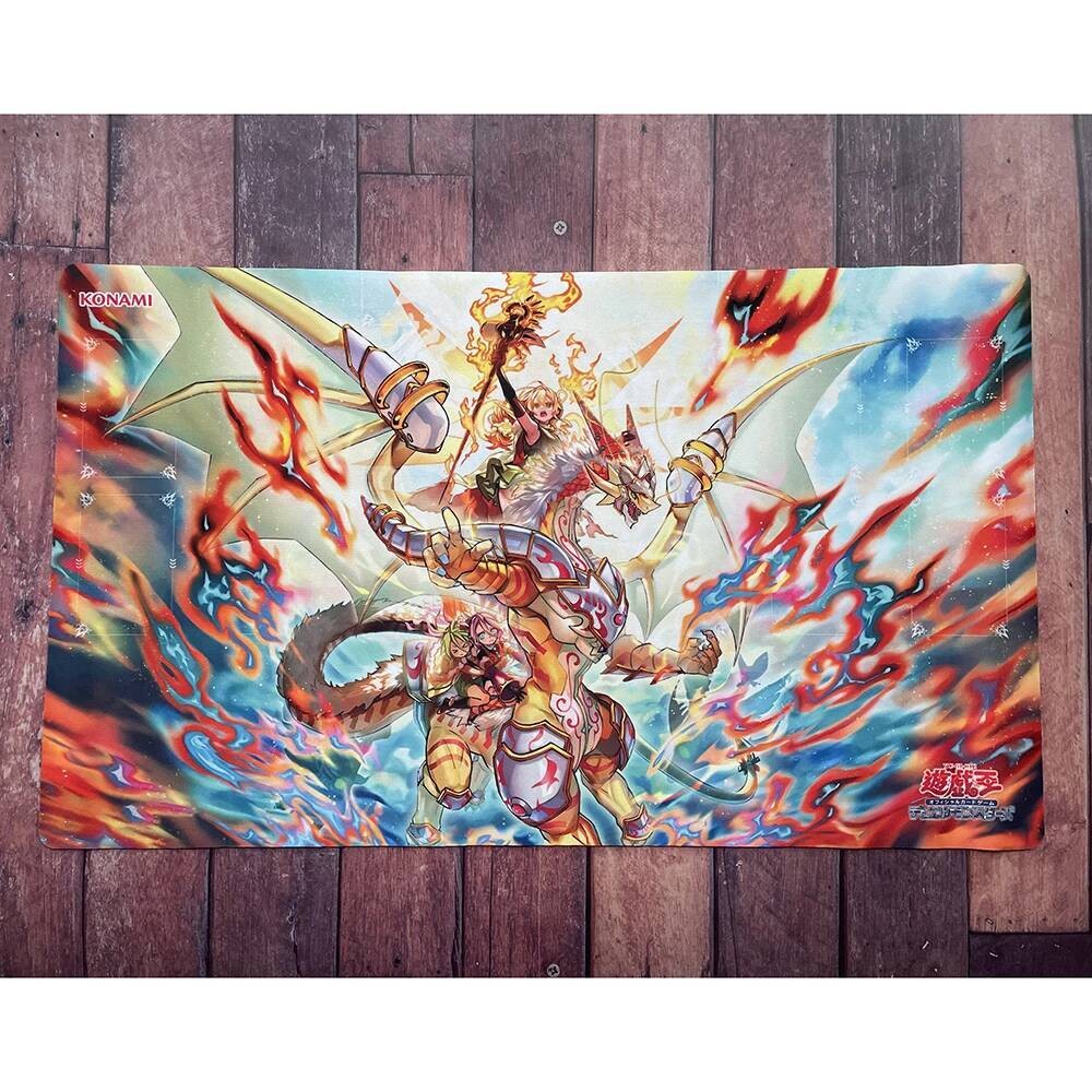 Yu-Gi-Oh Ritual Beast Ulti-Reirautari Playmat TCG Pad YGO Mat KMC TCG ...