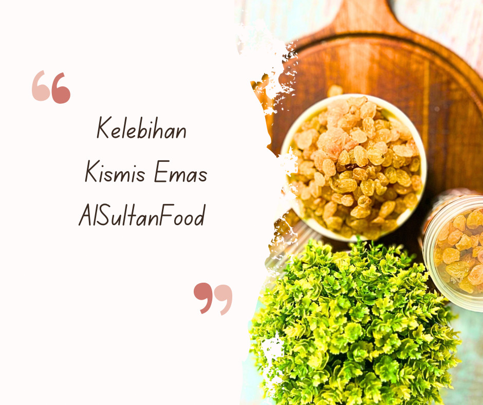 AlSultanFood Golden Raisin | Kismis Emas 500g | Shopee Malaysia