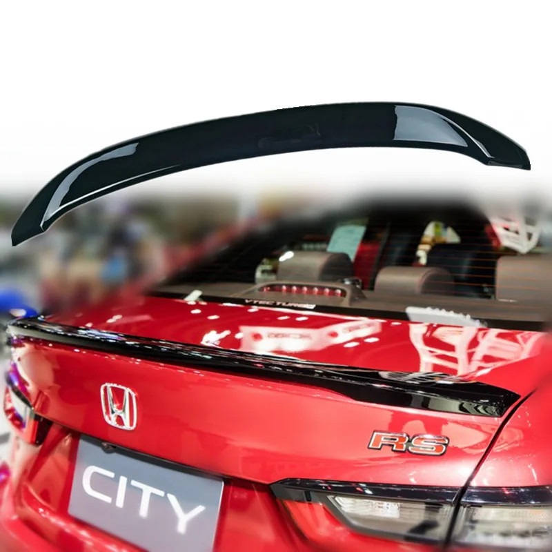 For Honda City RS Spoiler 2020 2021 2022 Car Tail Wing Decoration ABS ...