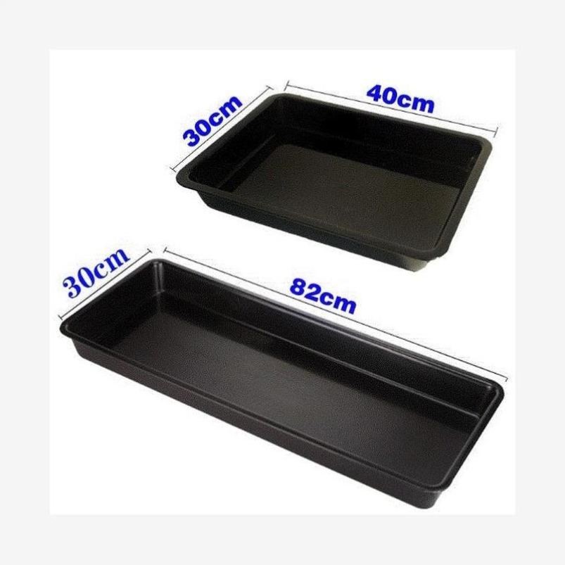 Cold Fresh Meat Display Tray Black Melamine Fresh Pork Tray Supermarket ...