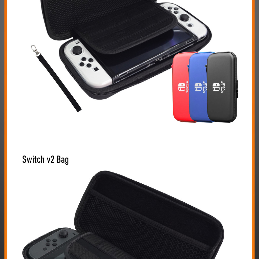 Nintendo Switch 2 Switch OLED V1/V2 Lite Storage Case Carrying ...