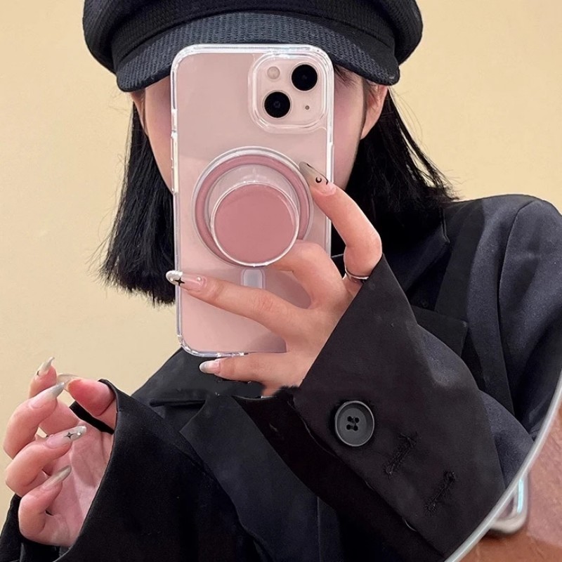 Korean Popsocket Magsafe Magnetic Phone Holder for IPhone 16 Pro Max ...