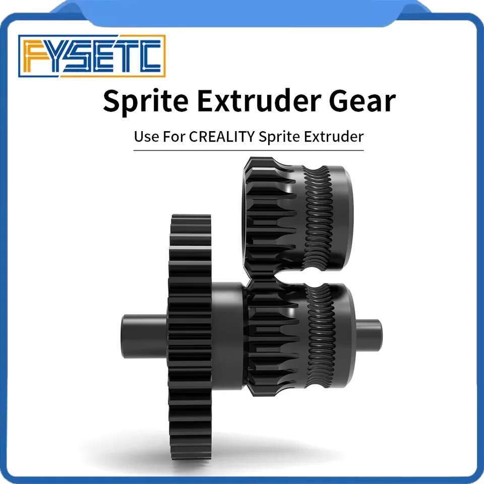 3D FYSETC Sprite Extruder Gear POM And Nano -Coating Mold Steel Gears ...